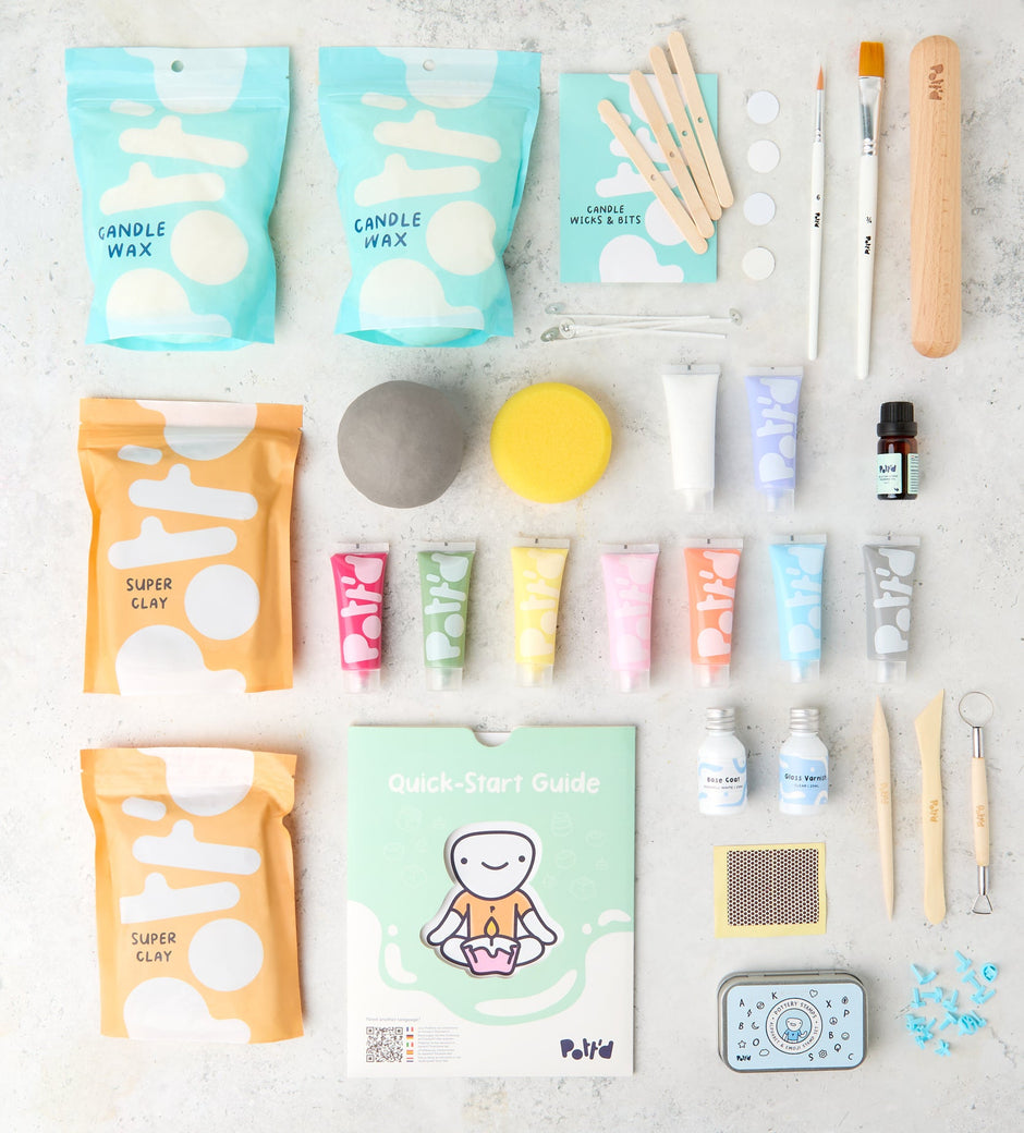 Home Pottery Kits for Beginners - Pott'd – Pott'd US