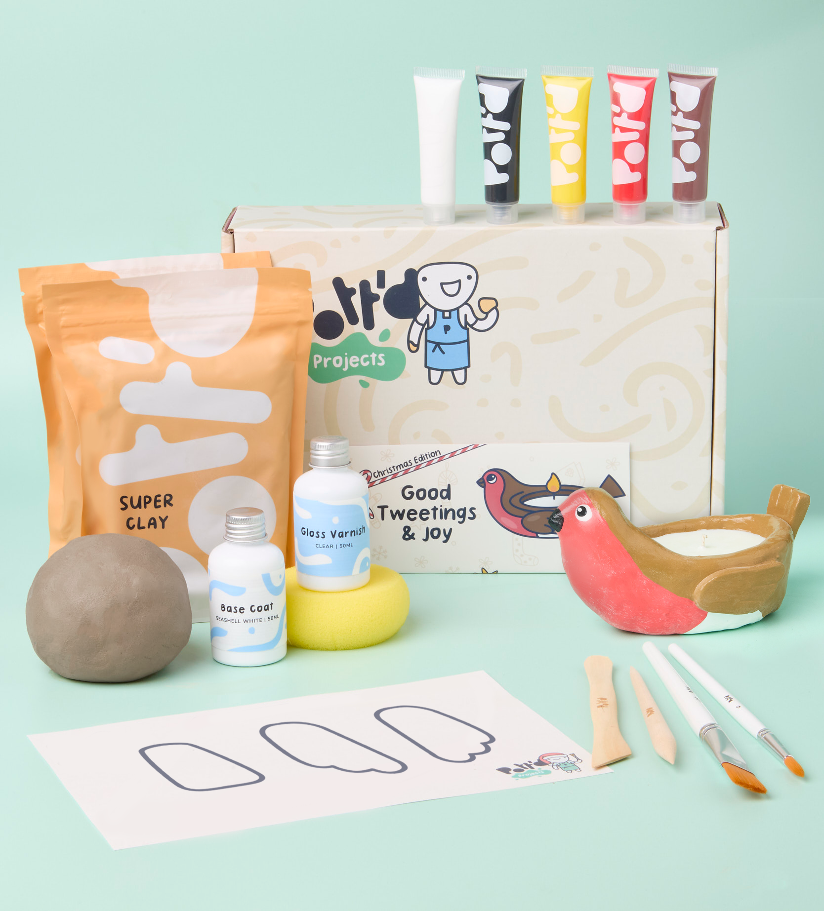 Home Pottery Kits for Beginners - Pott'd – Pott'd US