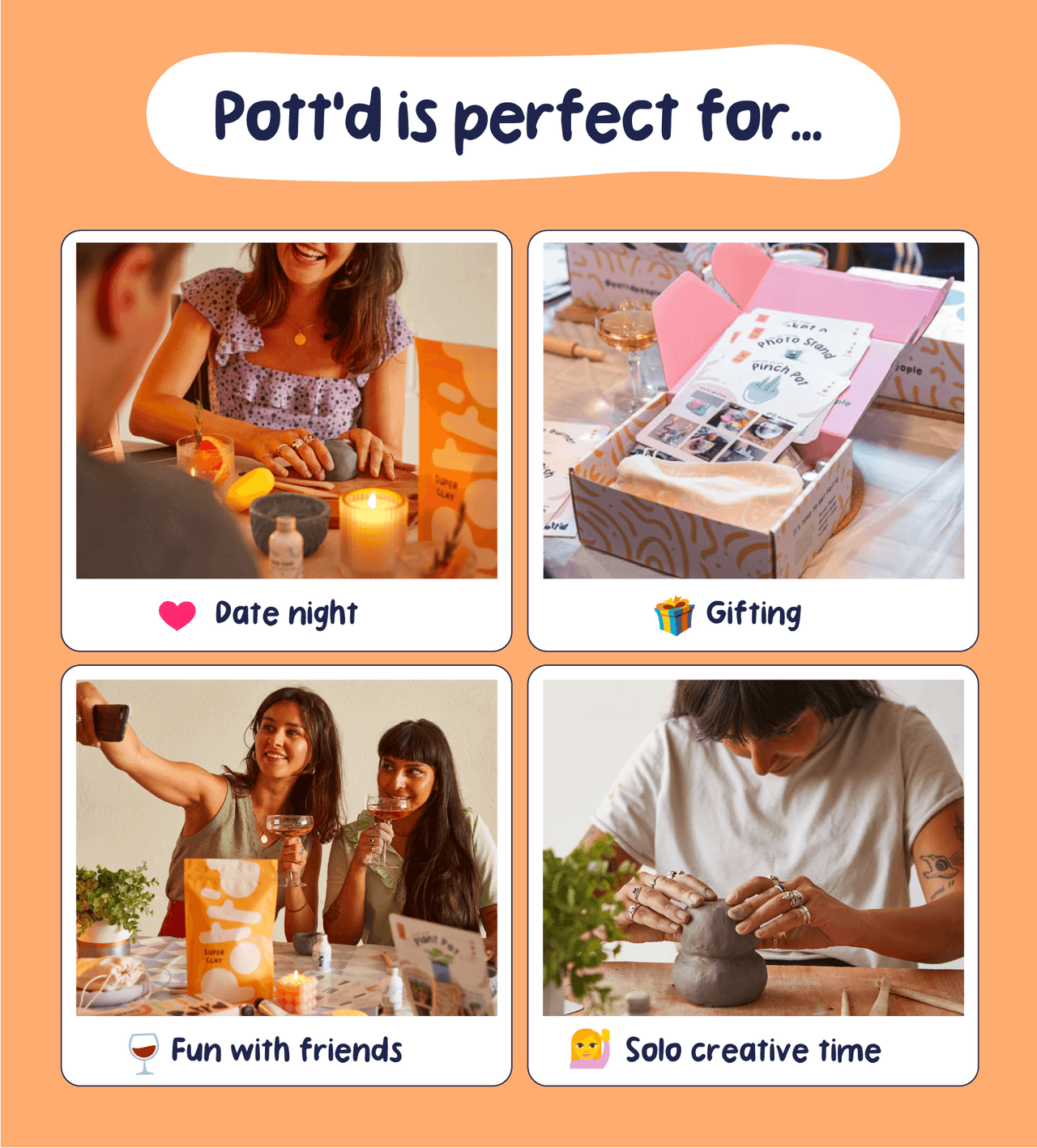 Pottery Kit - Air Dry Clay – Pott'd